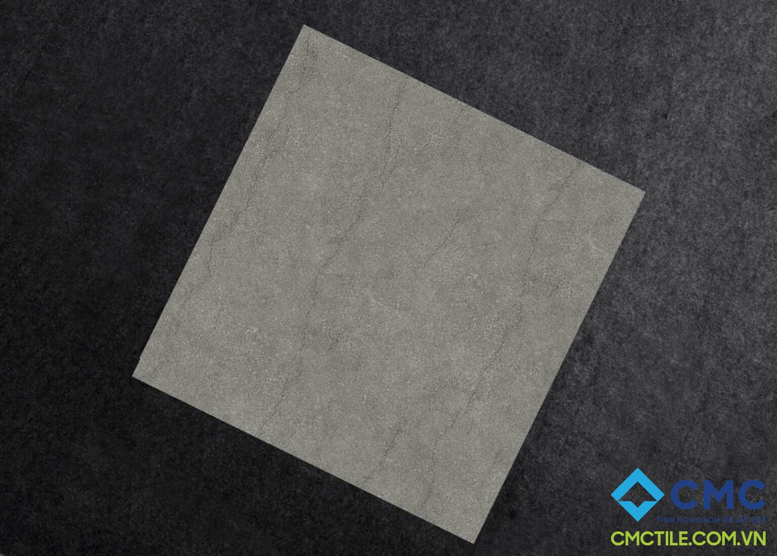 Gạch lát nền màu xám vân đá GX 6801 - CMC Tiles